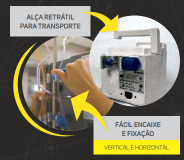 Bomba de Infusão Parenteral Yonah Lite - CMOS DRAKE - PRONTA ENTREGA