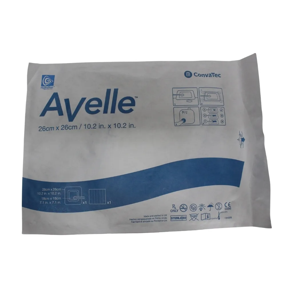 Curativo Terapia por Pressão Negativa a Vácuo 26 x 26 cm AVELLE Convat